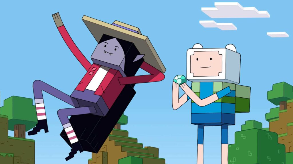 Minecraft w Cartoon Network