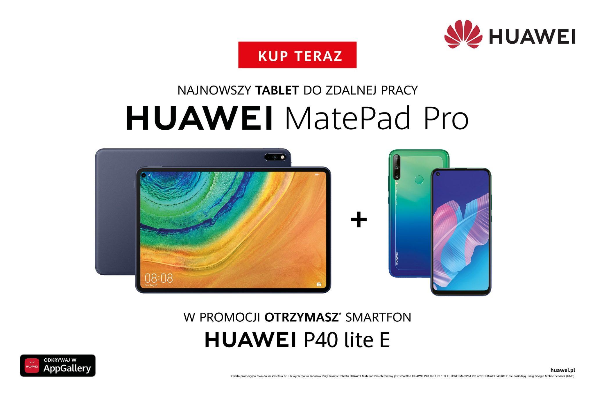 Huawei MatePad Pro, tablet do pracy mobilnej, teraz w nowej ...
